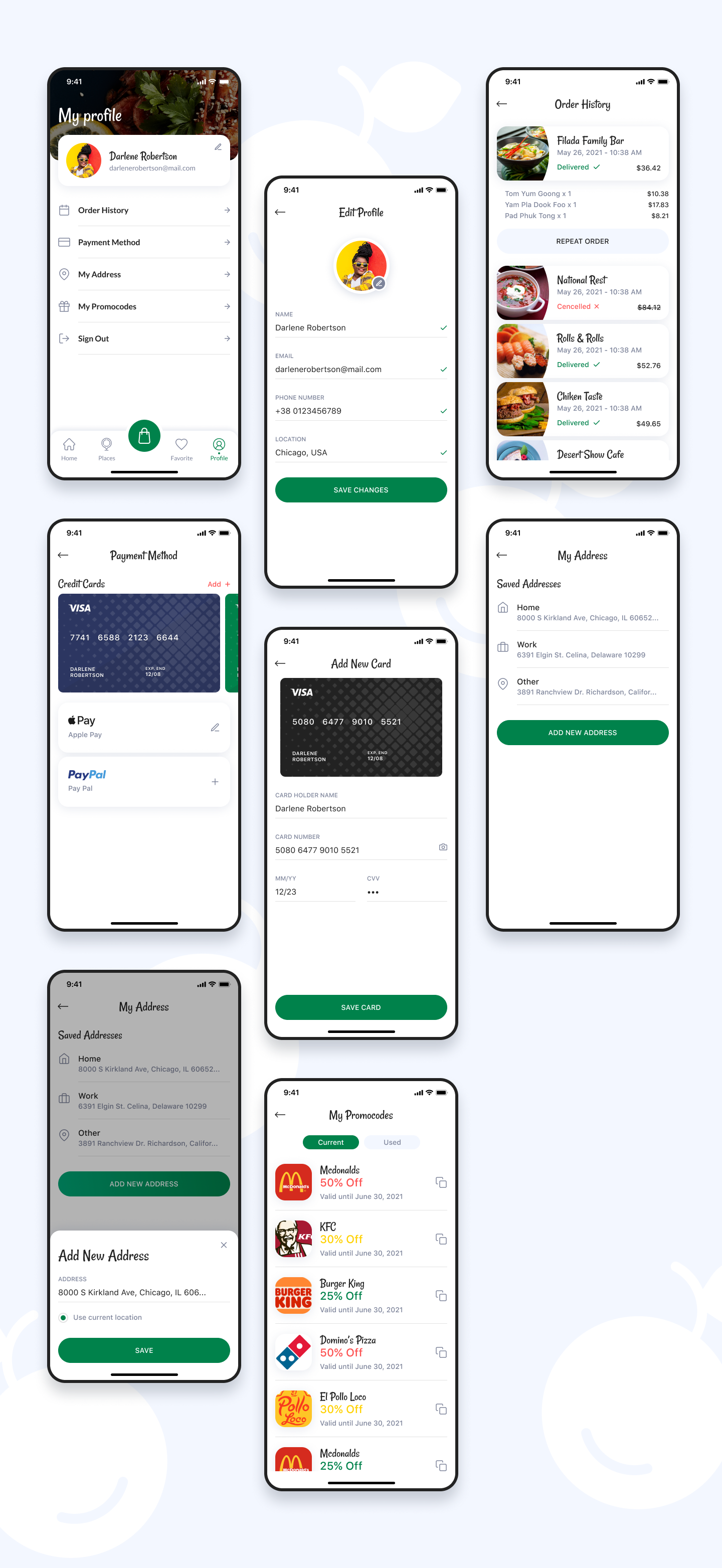 Delisty - Food React Native Template by George_Fx | CodeCanyon